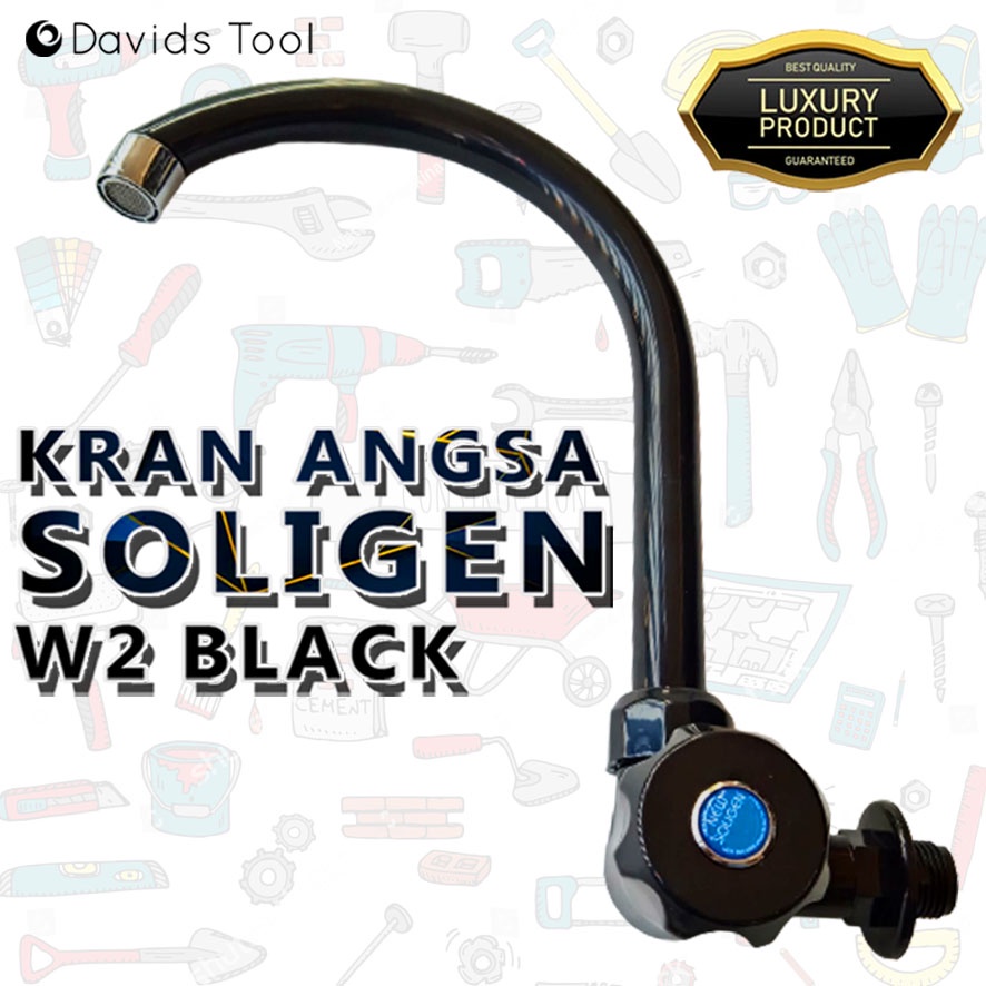 Jual Soligen Kran Angsa Pvc Keran Air Dapur Plastik Cuci Piring W2 ...
