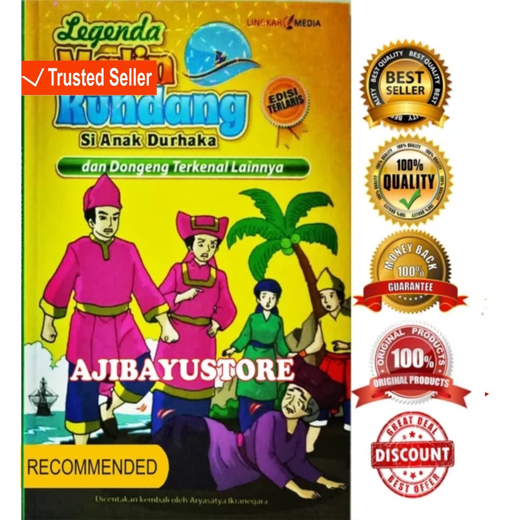 Jual Buku Legenda Malin Kundang Si Anak Durhaka Dan Dongeng Terkenal Lainnya Aryasatya Lingkar ...