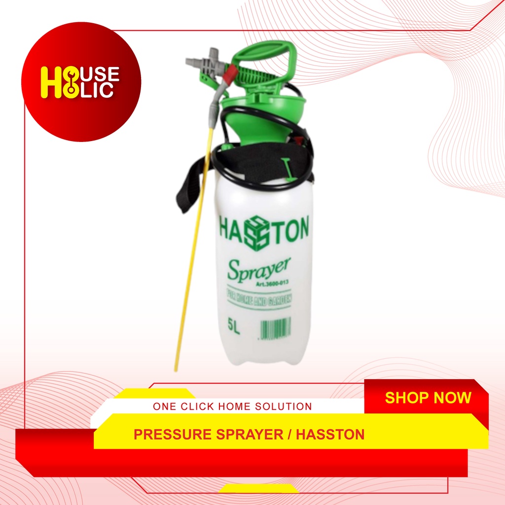 Jual Botol Pressure Sprayer Portable 5 Liter / Alat Semprot Hama ...