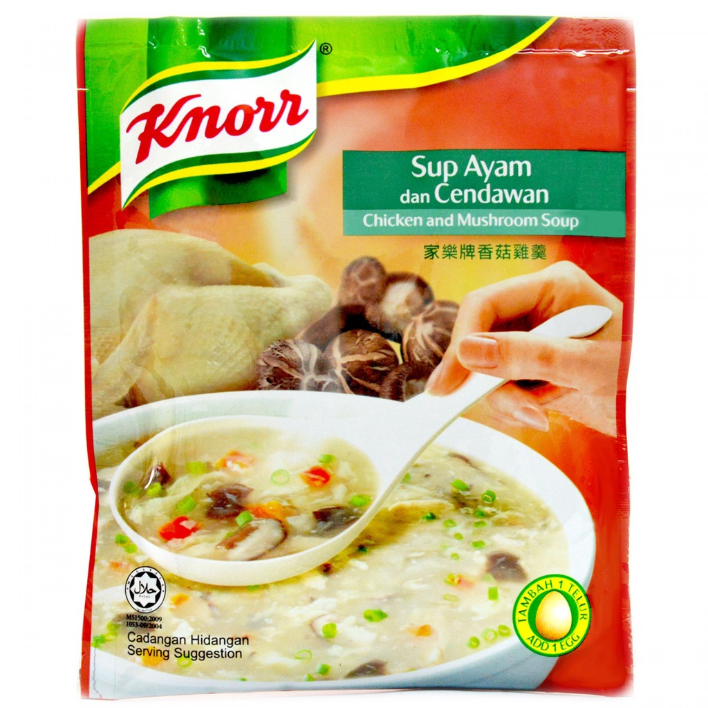 Jual Knorr Campuran Sup Ayam dan Cendawan / Bumbu Knorr Sup Ayam dan ...