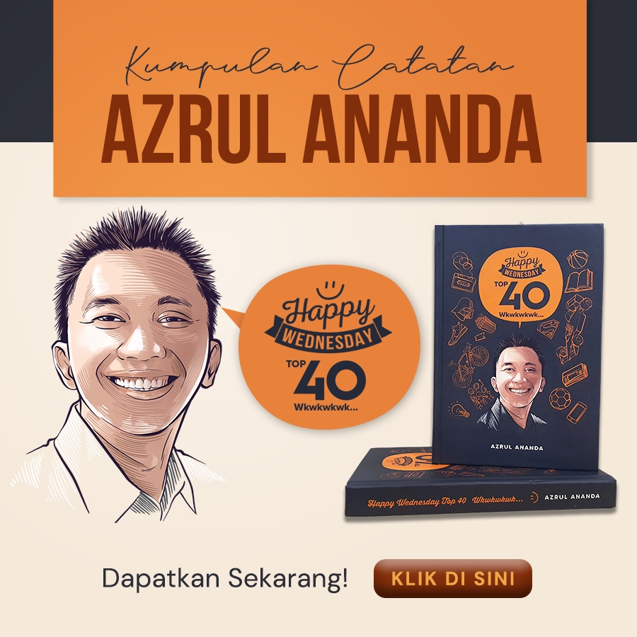 Jual AZA Buku Kumpulan Tulisan Klasik Dahlan Iskan & Azrul Ananda ...