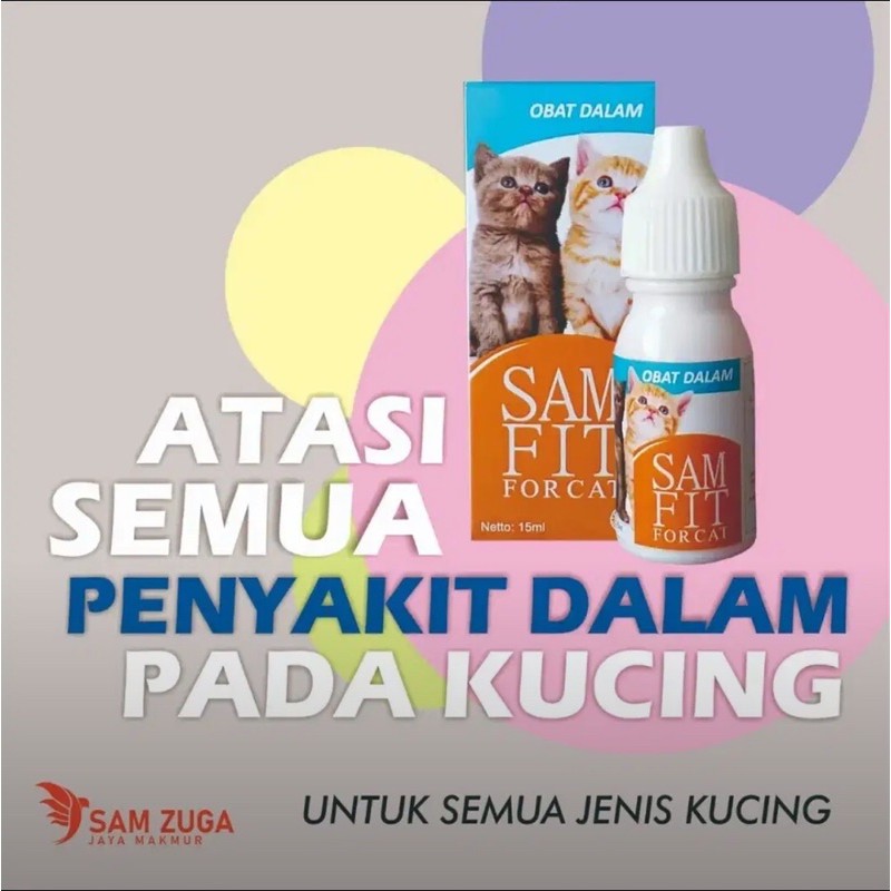 Jual Obat kucing semua penyakit dalam (SAMFIT) | Shopee Indonesia