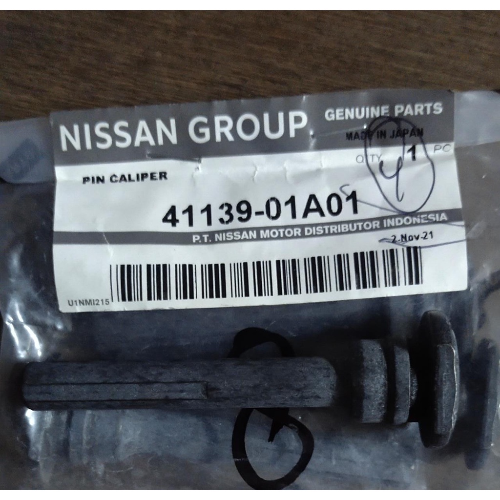 Jual PIN CALIPER NISSAN L10 LIVINA 41139-01A01 ORI | Shopee Indonesia