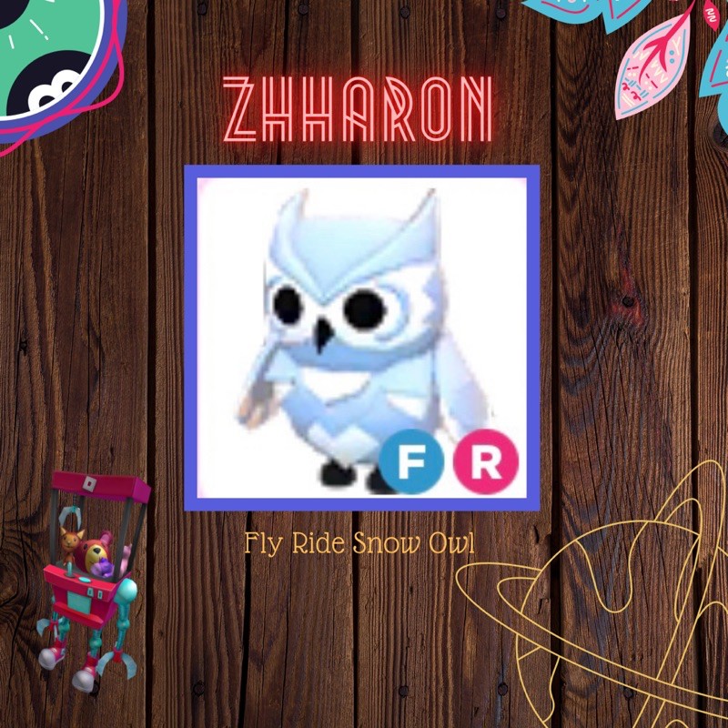 Jual Roblox Adopt Me FLY RIDE SNOW OWL (legendary) | Shopee Indonesia