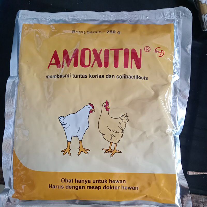 Jual Amoxitin 250 gram obat Colibacillosis dan korisa | Shopee Indonesia