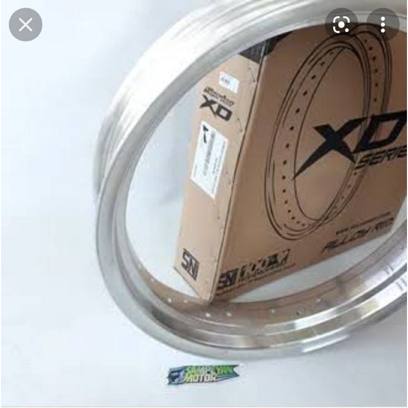 Jual velg sprint xd 350 x 17 silver glossy chorome (hole 36) | Shopee Indonesia