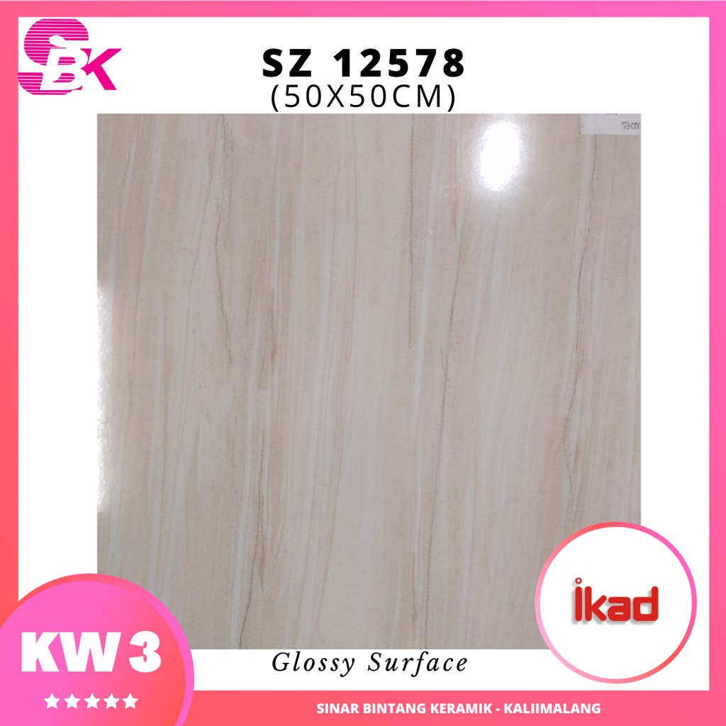 Jual Keramik Ruangan 50x50 SZ 12578 Ikad | Shopee Indonesia