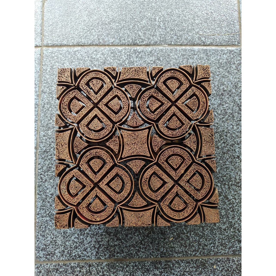Jual Alat cap batik Bahan tembaga dan besi Motif antik Bisa untuk ...