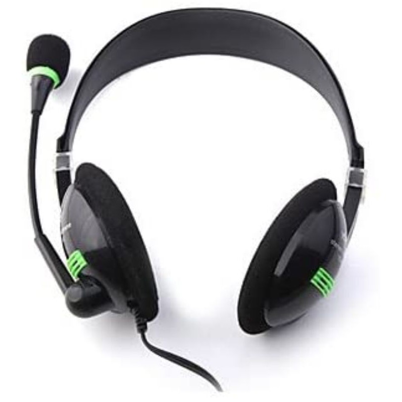 Jual Headset Komputer 440 With Mic 3.5mm Headphone Pc Headset Gaming ...