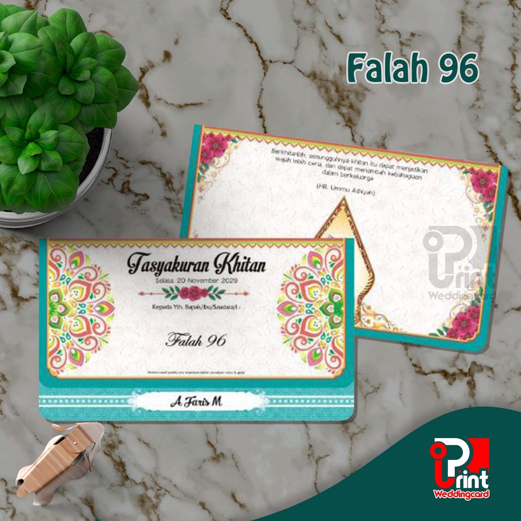 Jual Blangko Undangan Falah 96 | Blangko Undangan | Undangan Murah ...