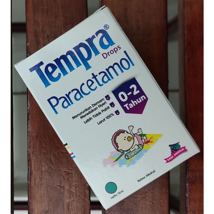 Jual Tempra Drop / Paracetamol 80 Mg / Penurun Panas dan Demam | Shopee ...