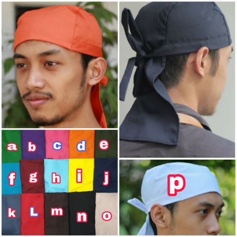 Jual Topi Pirate Topi Chef ala Bajak Laut Topi Chef ala Jepang model ...