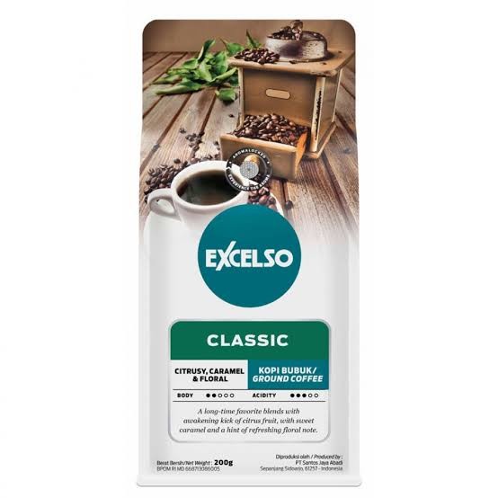 Jual kopi excelso classic 200gr | Shopee Indonesia