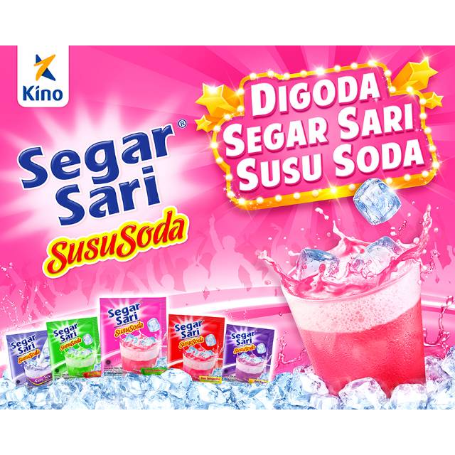 Jual SEGAR SARI SUSU SODA 1 RENCENG ISI 10 SACHET KINO SEGARSARI SUSU ...