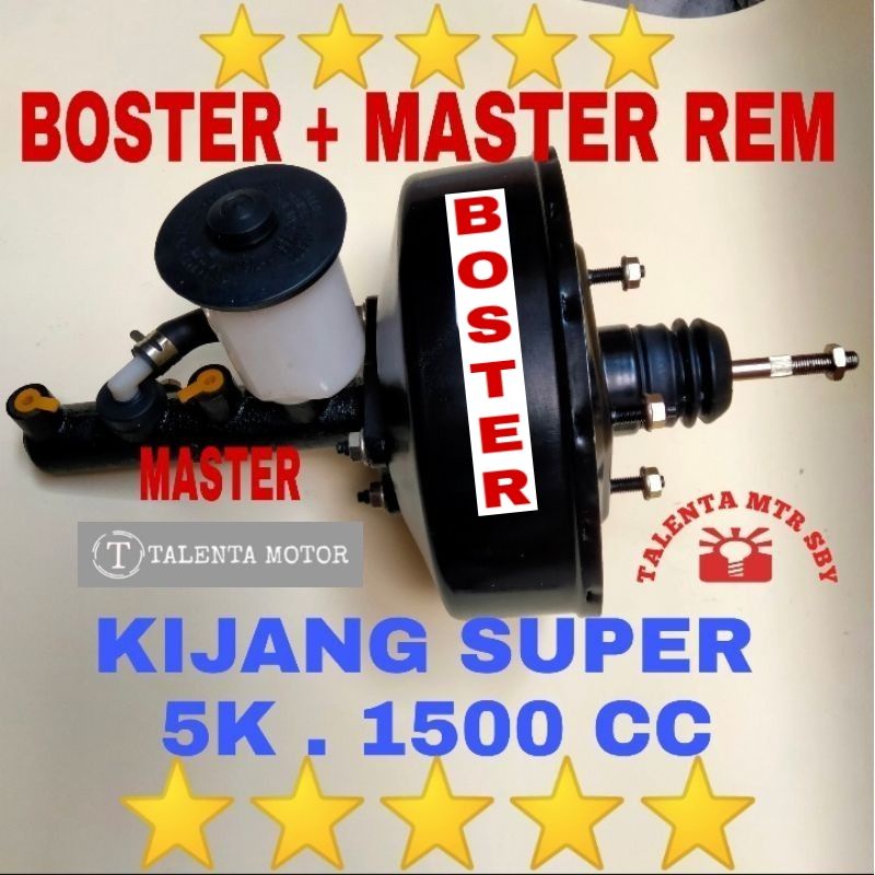 Jual PAKET BOSTER REM + MASTER REM KIJANG SUPER 5K BRAKE BOOSTER BM ...