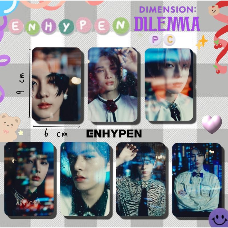 Jual ENHYPEN PHOTOCARDS DILEMA SCYLLA VER 1 UNOFFICIAL | Shopee Indonesia