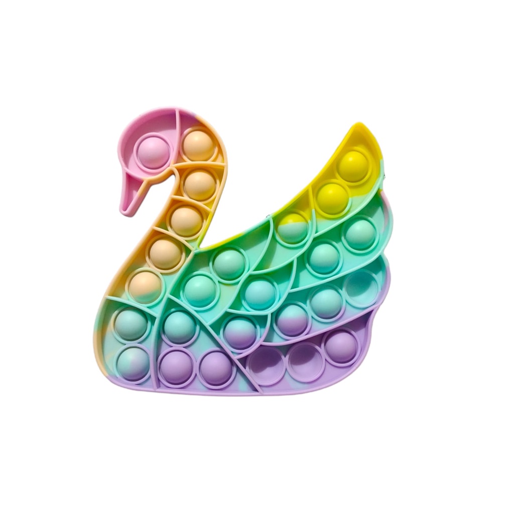 Jual pop it Bubble toys Fidget Pop it rainbow Fidget Toys relieve kids ...