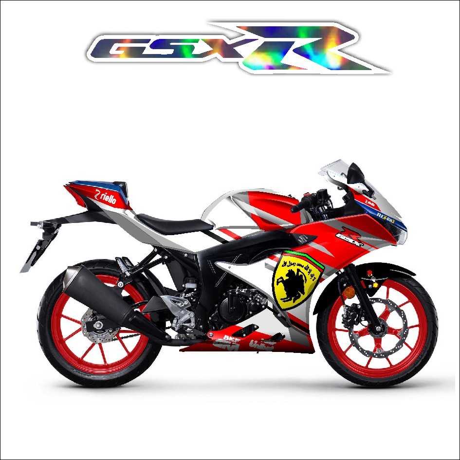 Jual Variasi dekal Stiker variasi Suzuki GSX-R 150 Decal Sticker ...
