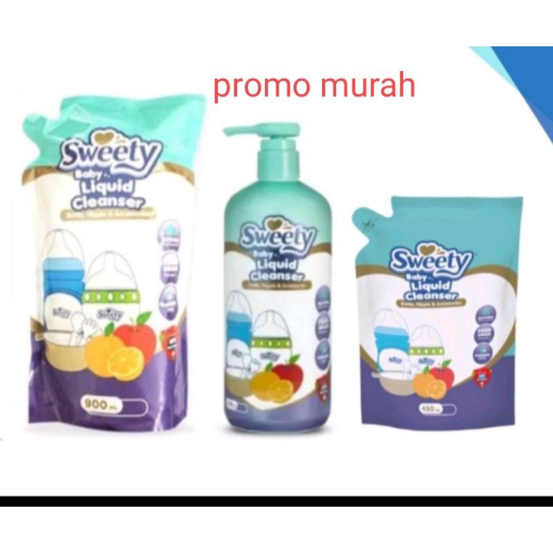 Jual SWeety Baby Liquid Cleanser Refill, 450ml,/900ml,sabun pencuci ...