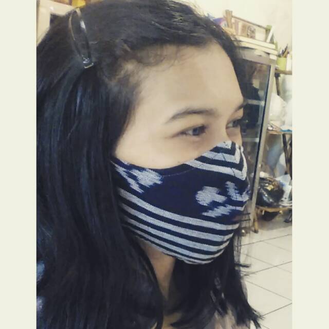 Jual Penutup Hidung & Mulut Tenun Tali Karet 2 Ply | Shopee Indonesia