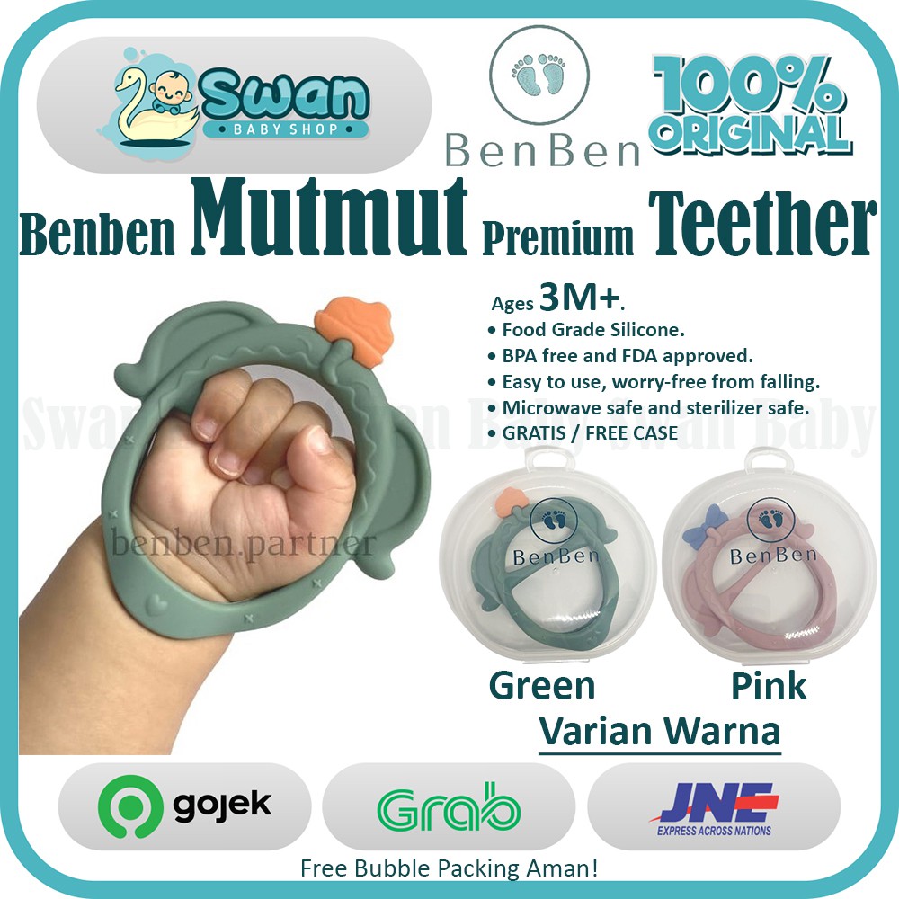 Jual Benben Mutmut Premium Teether | Shopee Indonesia