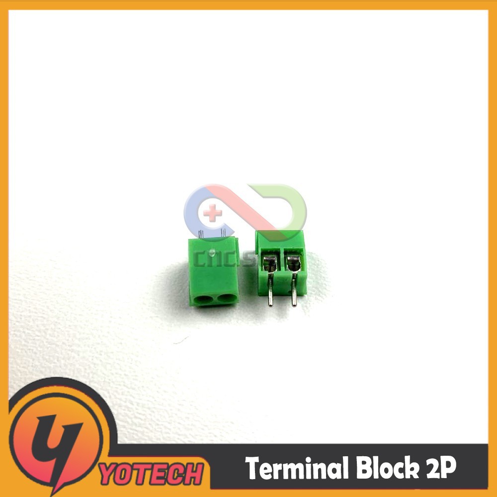Jual KF-350 KF350 GREEN TERMINAL BLOCK HIJAU GREEN 2 PIN SCREW 3.5MM | Shopee Indonesia