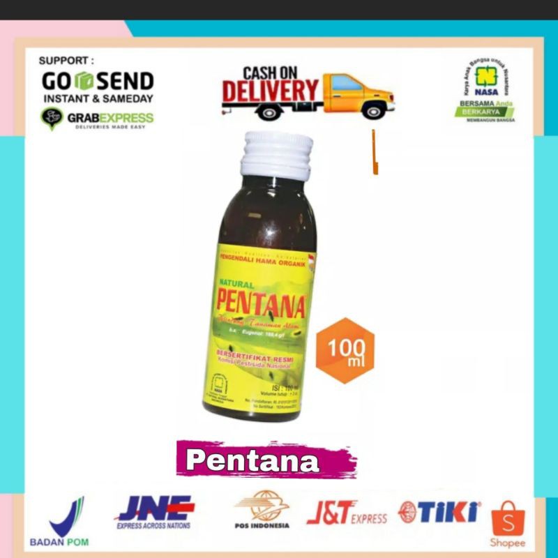 Jual NATURAL PENTANA 100CC PENGENDALI HAMA TANAMAN DARI NASA | Shopee Indonesia