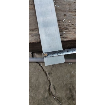 Jual plat strip aluminium 4mm x 40mm panjang per CM | Shopee Indonesia
