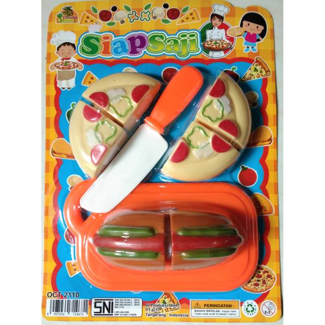 Jual Mainan makanan siap saji makanan pizza dan kebab murah dan ...