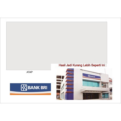 Jual DIY Diorama Papercraft Miniatur Bank BRI versi 2 | Shopee Indonesia