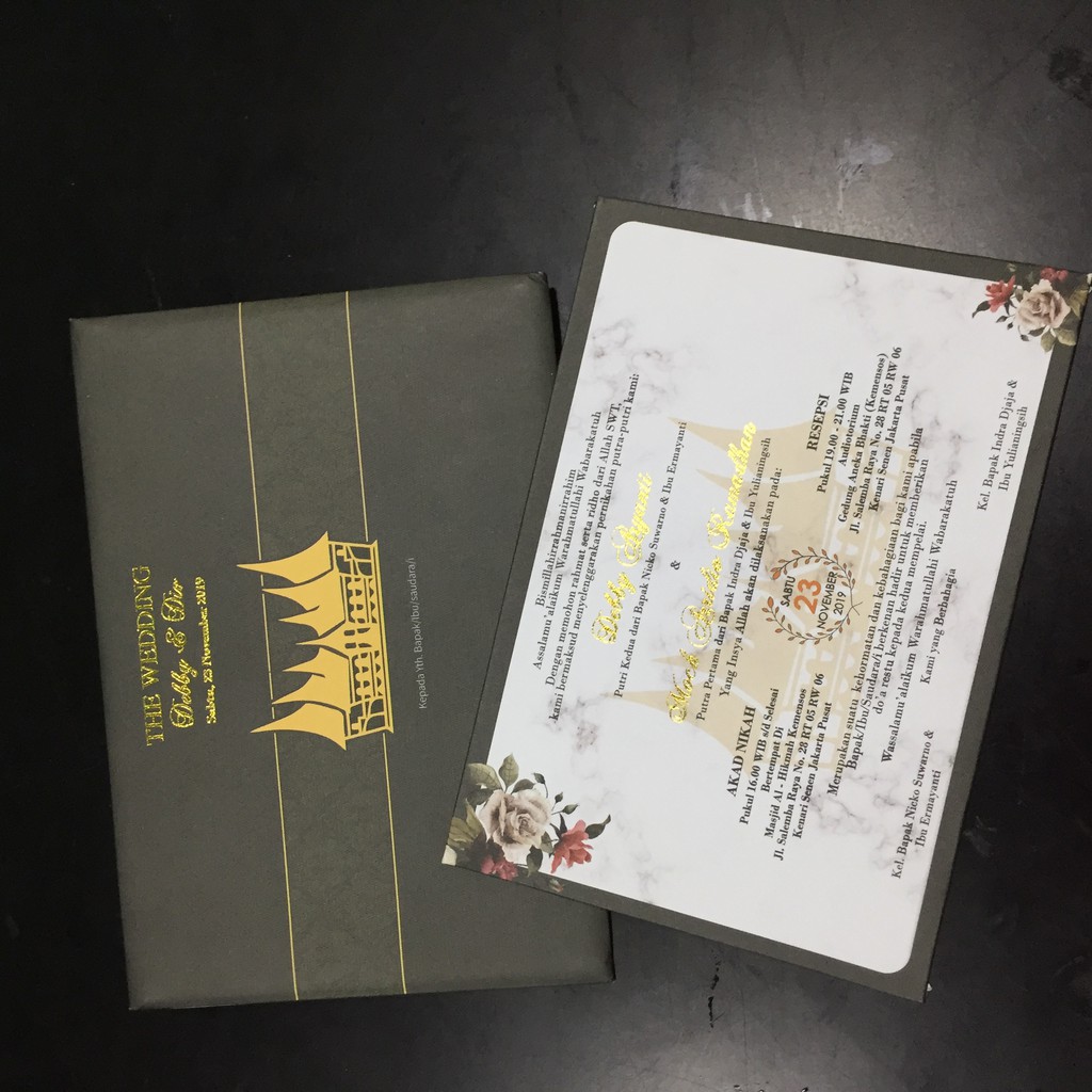 Jual Undangan Pernikahan Custom Padang | Shopee Indonesia