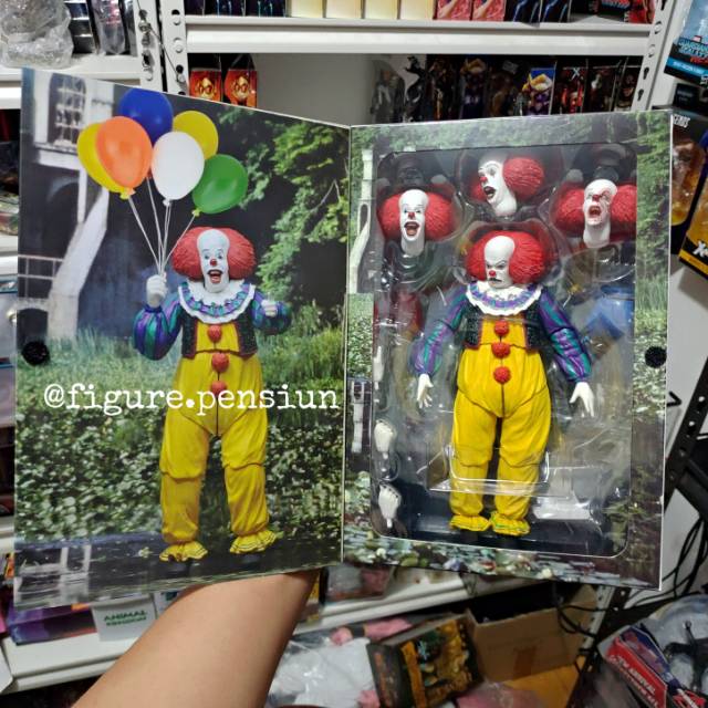 Jual NECA IT THE MOVIE 1990 ULTIMATE PENNYWISE ORIGINAL ACTION FIGURE ...