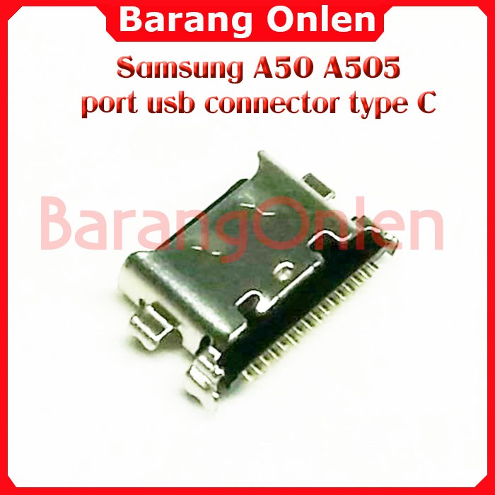 Jual Samsung A50 A505 port usb connector konektor cas type c | Shopee ...