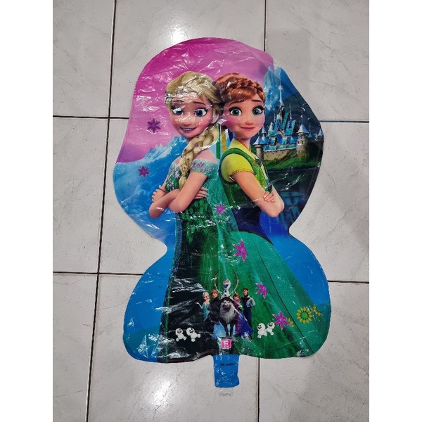 Jual Balon Foil ELSa ANNA FROZEN (Balon Gas/FOIL/TERBANG/KARAKTER ...