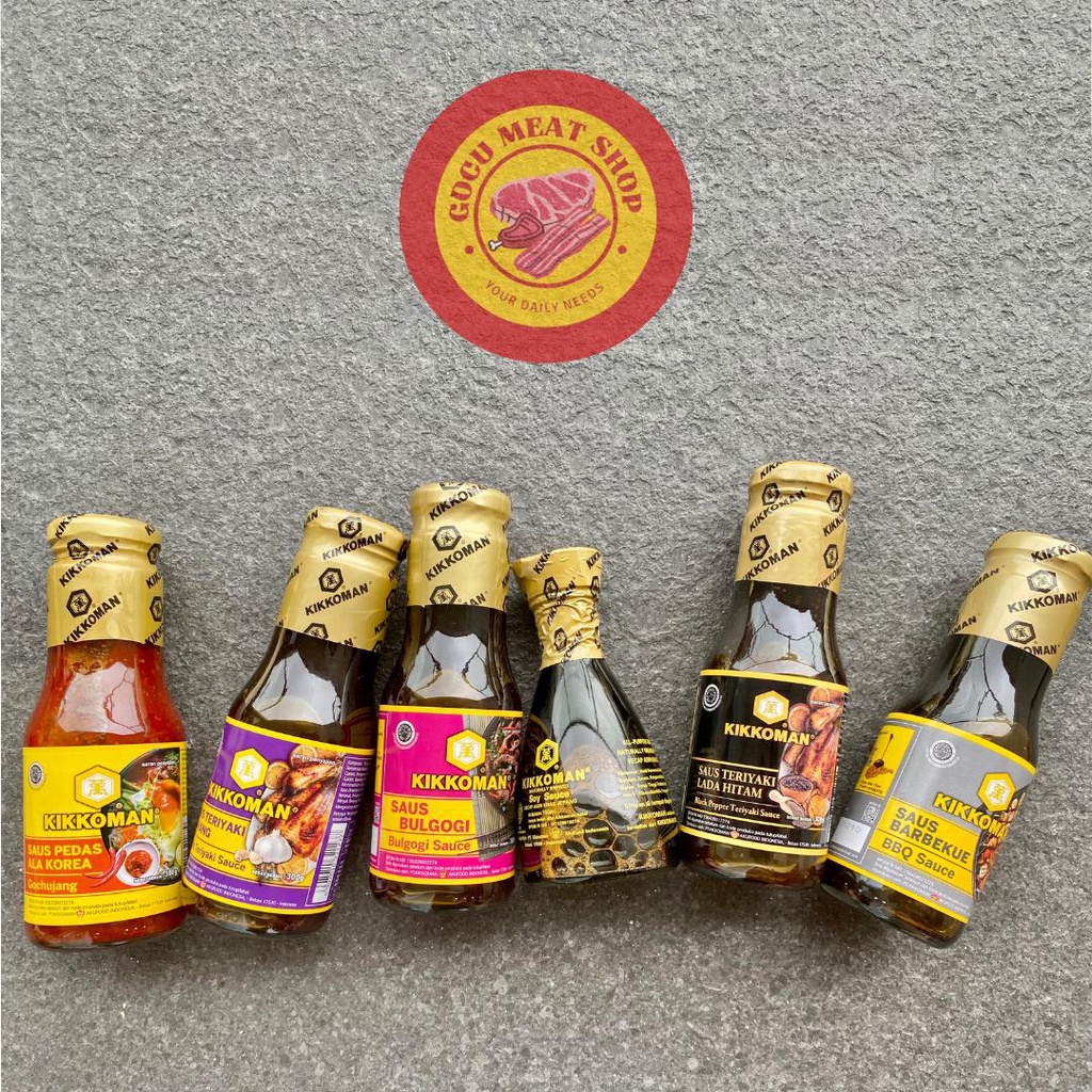 Jual ANEKA SAOS KIKKOMAN 300 gr ALL VARIANT GARLIC TERIYAKI GOCHUJANG ...