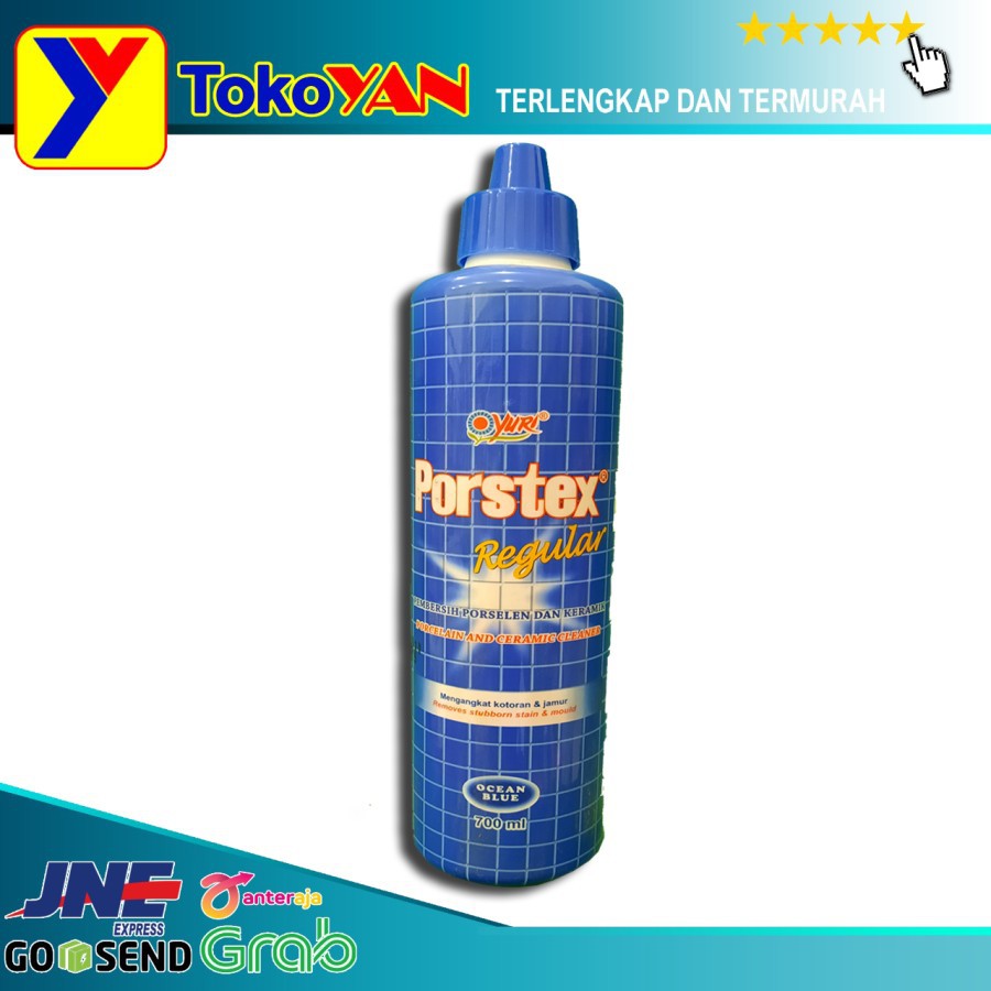 Jual Porstex Regular Pembersih Porselen & Keramik Ocean Blue 700ml ...
