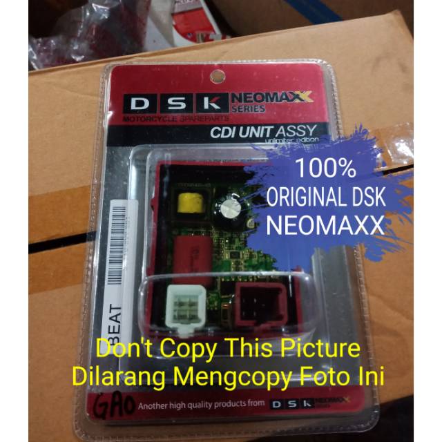 Jual CDI DSK RACING NO LIMIT OLD BEAT BEAT KARBU BEAT KARBULATOR BEAT ...