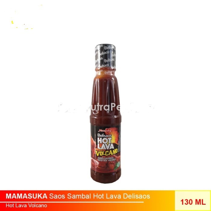 Jual Mama Suka Saus Sambal Pedas Hot Lava Volcano 130ml | Shopee Indonesia