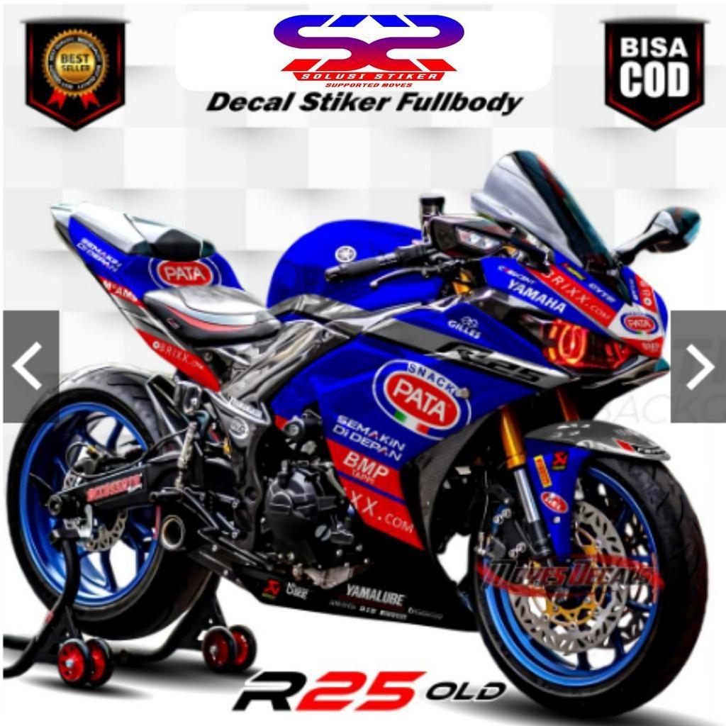 Jual Decal R25 Full Body Decal Yamaha R25 Old Stiker R25 Full Body ...