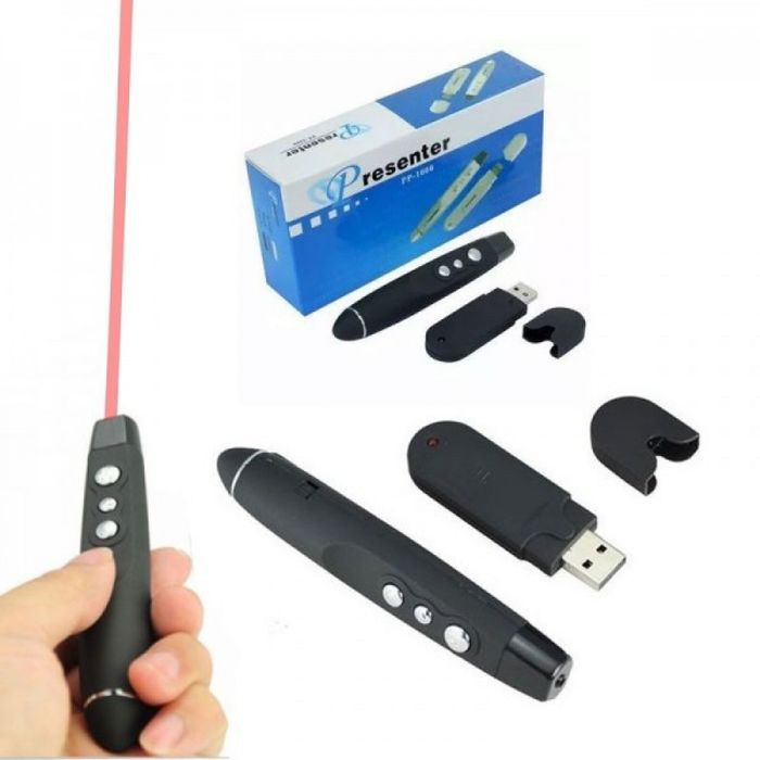 Jual Wireless Presenter PP-1000P / Pointer Persentation / laser pointer -00345 | Shopee Indonesia
