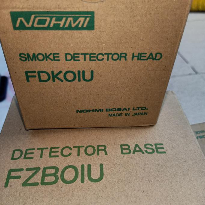 Jual SMOKE DETECTOR NOHMI FDK01U Made in Japan | Shopee Indonesia