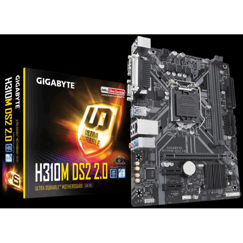 Jual motherboard Gigabyte H310M DS2 2.0 | Shopee Indonesia