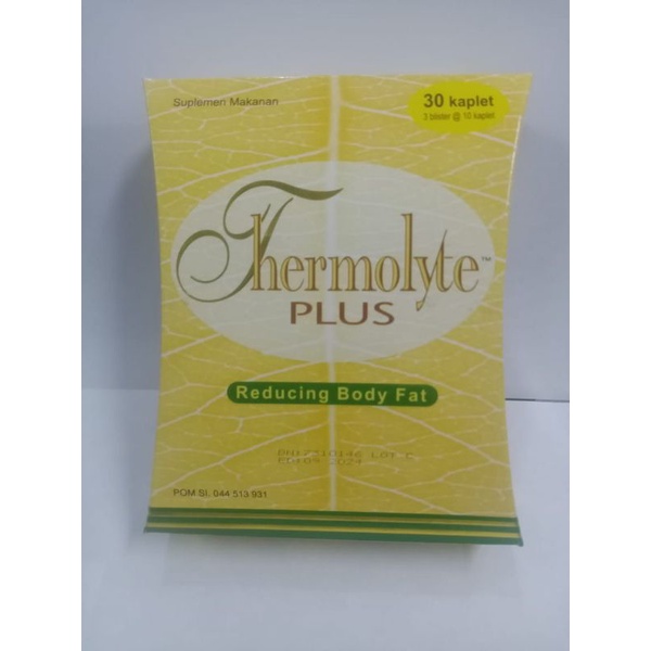 Jual Thermolyte Plus 30 Kaplet (Box) | Shopee Indonesia
