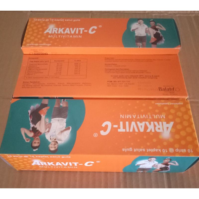 Jual arkavit c multivitamin perbok | Shopee Indonesia