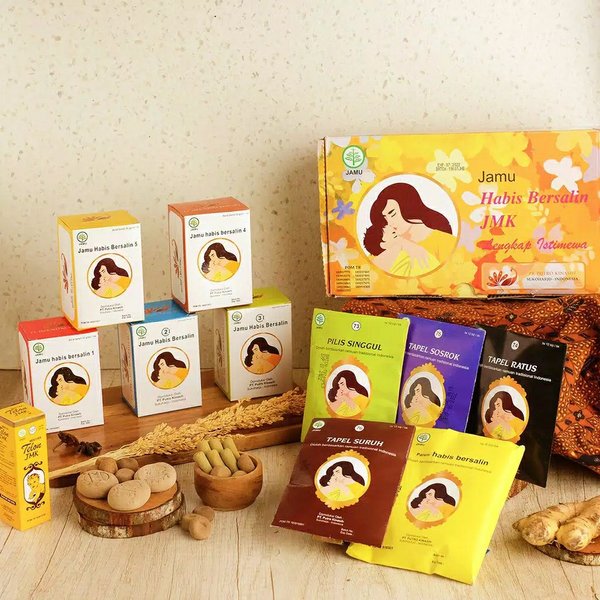 Jual Unik Jamu Bersalin jmk - nyonya meneer Jamu Habis Bersalin Lengkap Serbuk Murah | Shopee ...