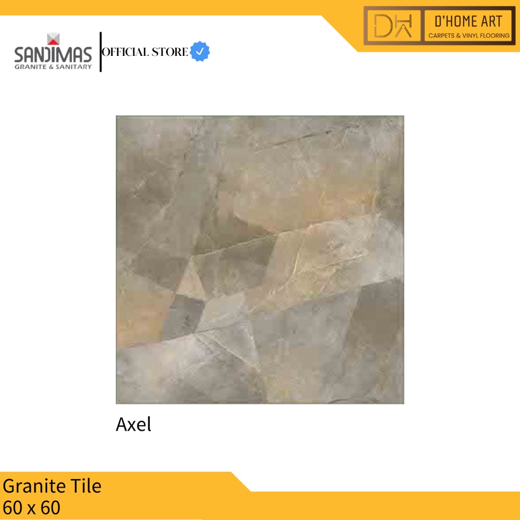 Jual GRANITE TILE/GRANIT LANTAI SANDIMAS AXEL 60 X 60CM | Shopee Indonesia