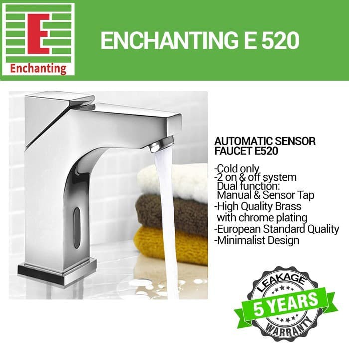 Jual Keran Air Europe Enchanting Automatic Sensor Dan Manual E520 ...