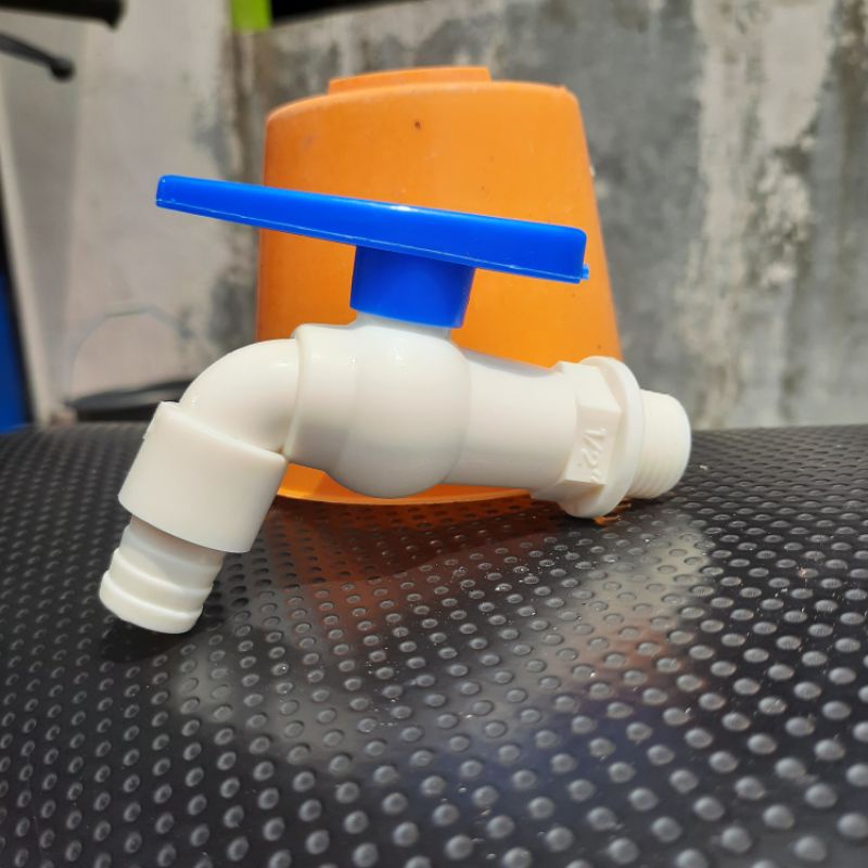 Jual kran tembok kran air kran taman ukuran drat 1/2 inch | Shopee ...