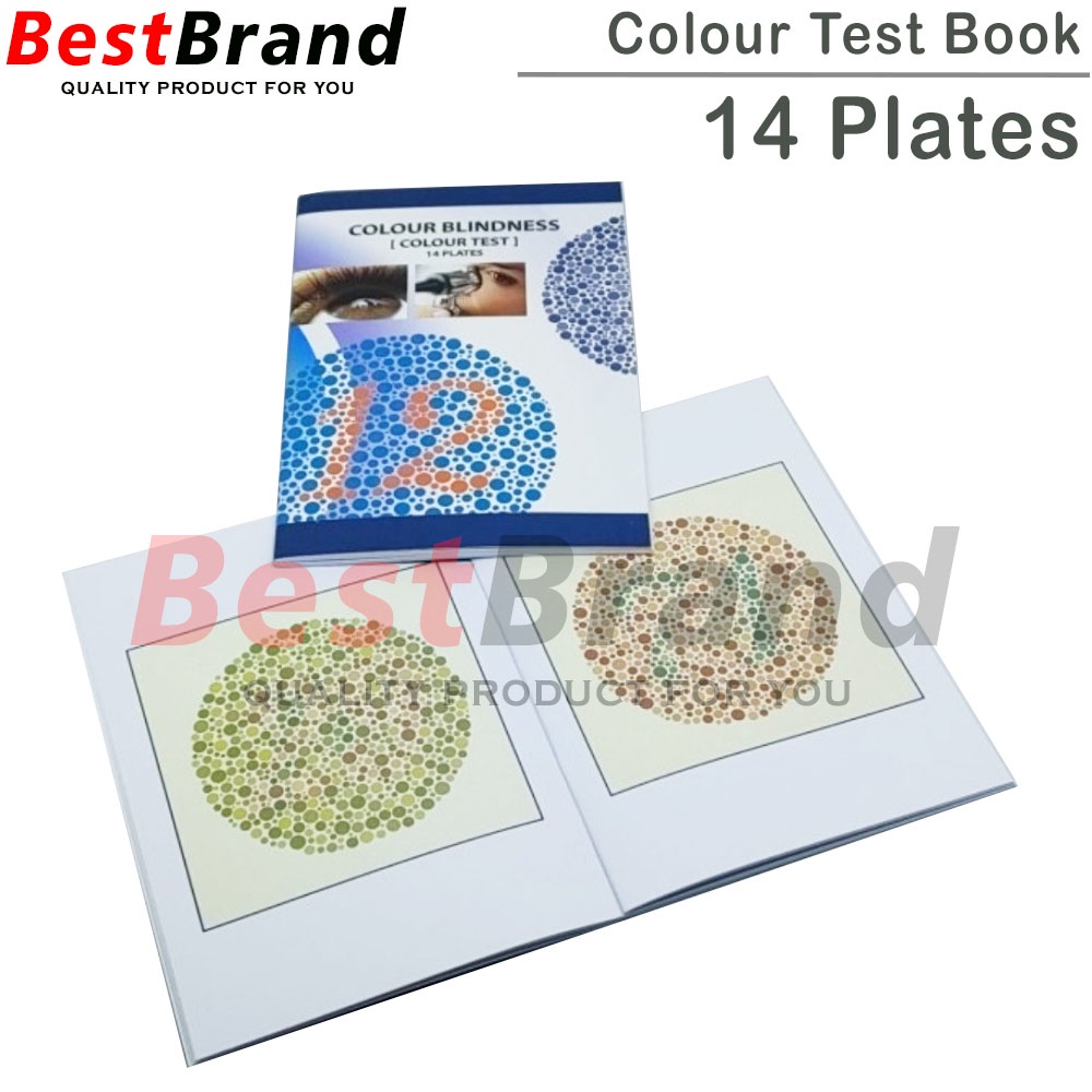 Jual Buku Tes Buta Warna Test Ishihara Color Blind Test | Shopee Indonesia