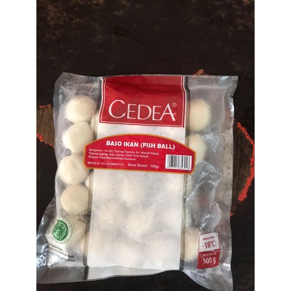 Jual Cedea Fish Ball (bakso ikan besar) 500 gram | Shopee Indonesia